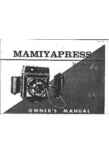 Mamiya Press Printed Manual