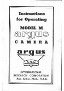 Argus M Printed Manual