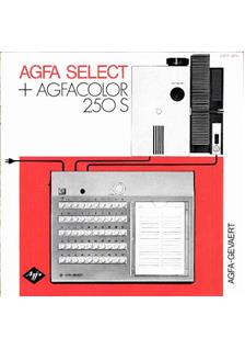 Agfa Agfacolor 250 Series Printed Manual