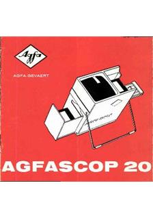 Agfa Agfascop 20 Viewer Printed Manual