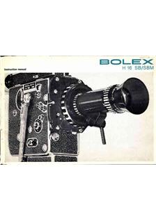 Bolex H 16 SBM Printed Manual