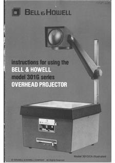 Bell and Howell 301 Printed Manual