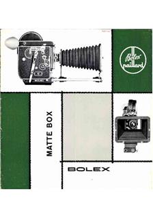 Bolex Accessories Printed Manual
