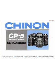 Chinon CP 5 Printed Manual