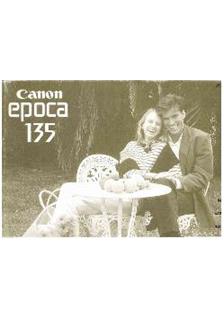 Canon Epoca Printed Manual