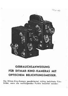 Ditmar Ditmar Printed Manual