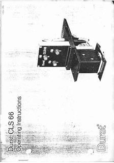 Durst M 601 Printed Manual