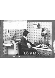 Durst M 601 Printed Manual