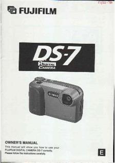 Fujifilm DS7 Printed Manual