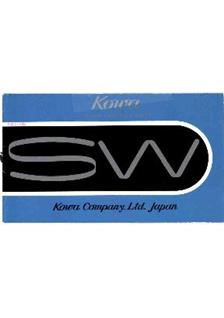 Kowa SW Printed Manual