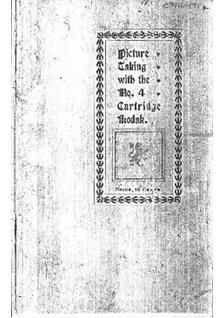 Kodak Cartridge Kodak 4 Printed Manual