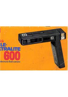 Kodak Ektralite 600 Printed Manual