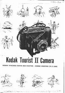 Kodak Tourist 2 Printed Manual