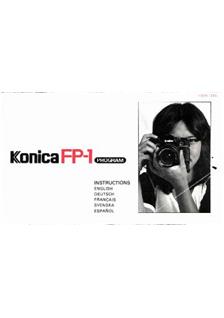 Konica FP 1 Printed Manual