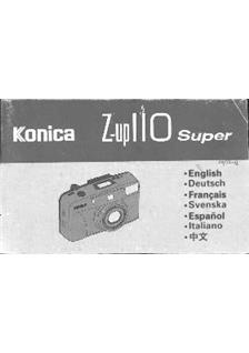 Konica Z-up 110 Super Printed Manual