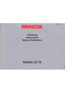Minox CD 70 Printed Manual
