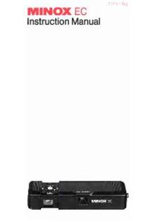 Minox EC Printed Manual