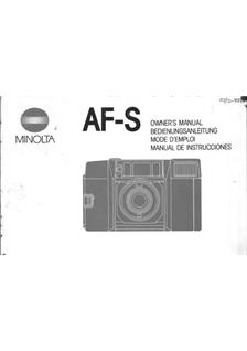 Minolta AF-S Printed Manual