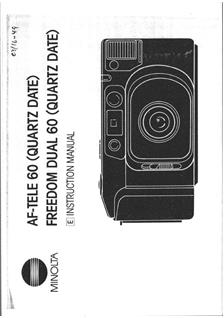Minolta AF-Tele 60 Printed Manual