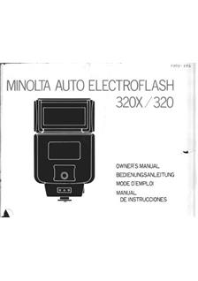 Minolta 320 Printed Manual