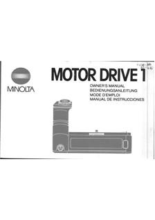 Minolta Motors Printed Manual