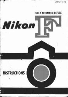 Nikon F Printed Manual