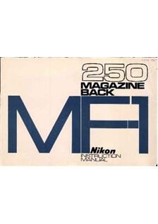 Nikon MF 1 Printed Manual