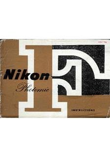 Nikon F Printed Manual