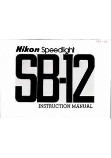 Nikon SB 12 Printed Manual