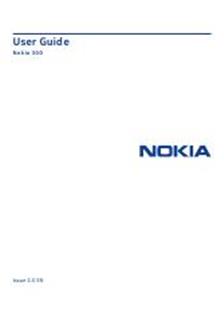 Nokia 300 Printed Manual
