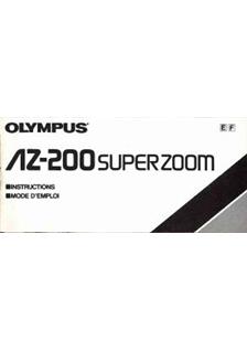 Olympus AZ 200 Printed Manual