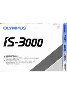 Olympus IS 3000 Printed Manual