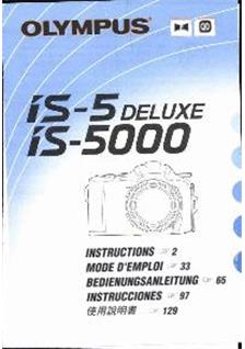 Olympus IS 5000 Printed Manual