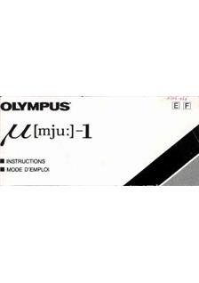 Olympus Mju 1 Printed Manual