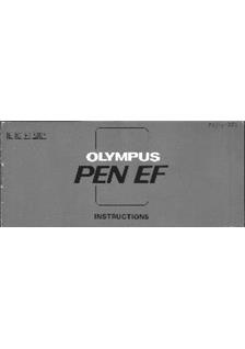 Olympus Pen EF Printed Manual