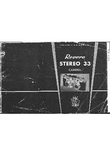 Revere Stereo 33 Printed Manual