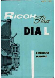 Ricoh Ricohflex Dia L Printed Manual