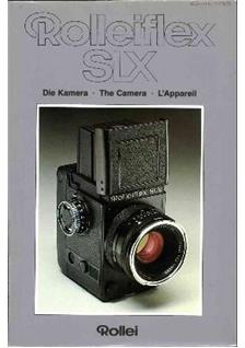 Rollei Rolleiflex SLX Printed Manual