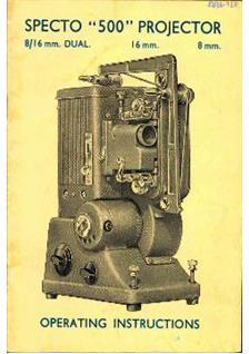 Specto 500 Printed Manual