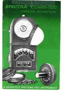 Spectra Combi 500 Printed Manual