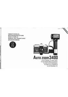 Sunpak 3400 Printed Manual