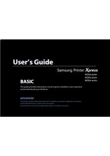 Samsung Xpress M283x series Printed Manual