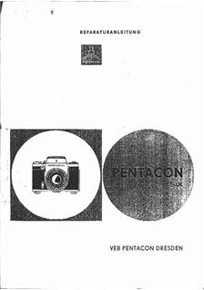 VEB Pentacon Pentacon Six TL Printed Manual