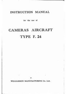 Military F 24 Printed Manual