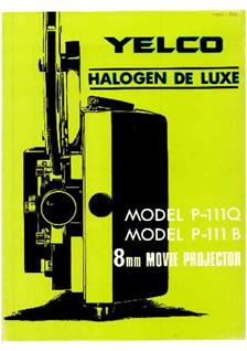 Yelco P 111 B Printed Manual