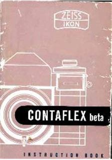 Zeiss Ikon Contaflex Alpha Printed Manual
