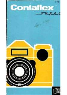 Zeiss Ikon Contaflex Super Printed Manual